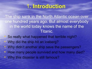 history of titanic | PPTX