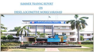 Ppt of training dlw varanasi | PPTX