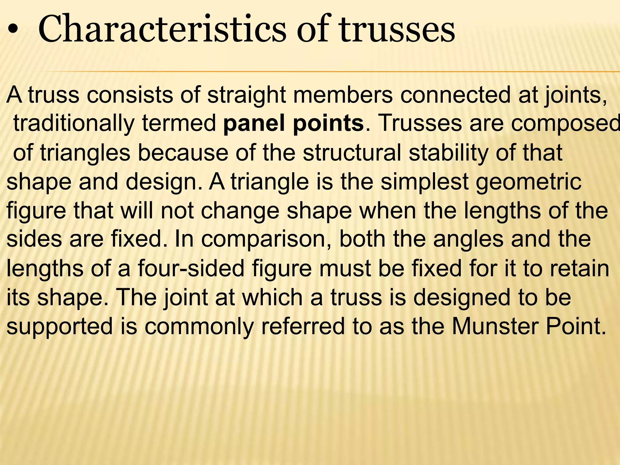 PPT OF TRUSSES | PPTX