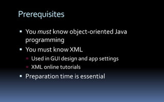 Ppt of tutorial android app | PPTX