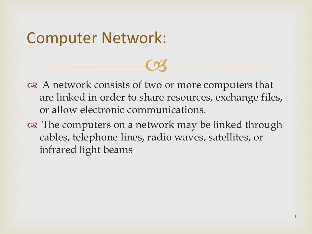 Ppt of types of-network