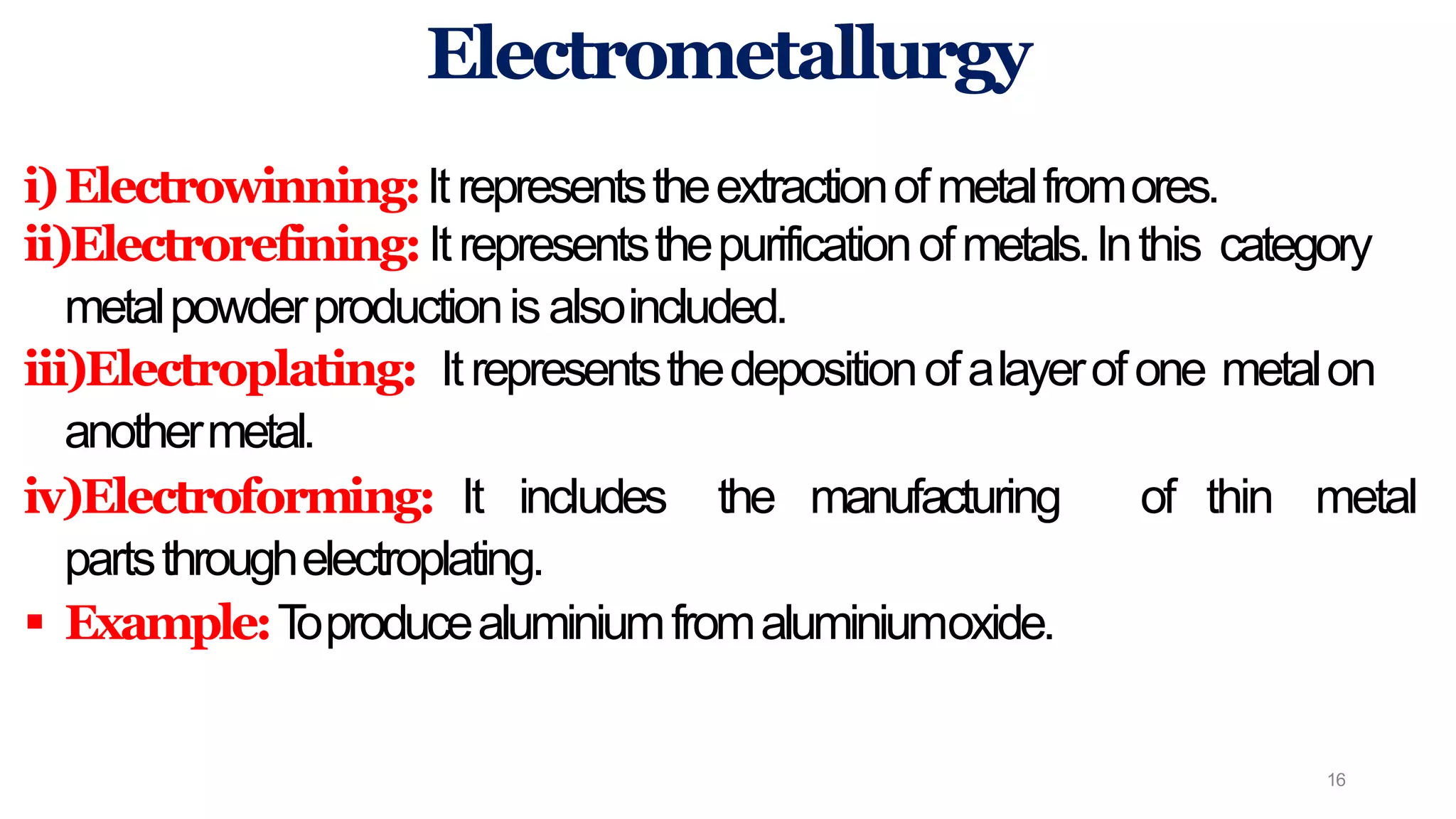 overview of metallurgy | PPT