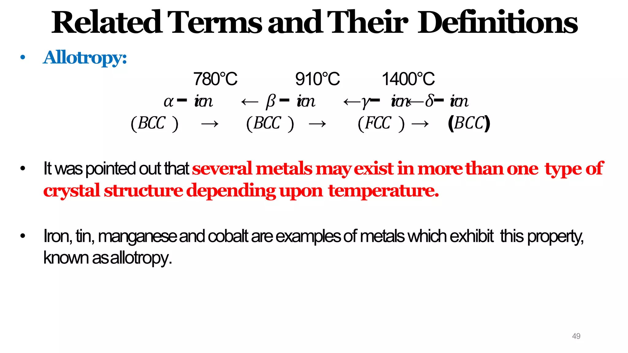 overview of metallurgy | PPT
