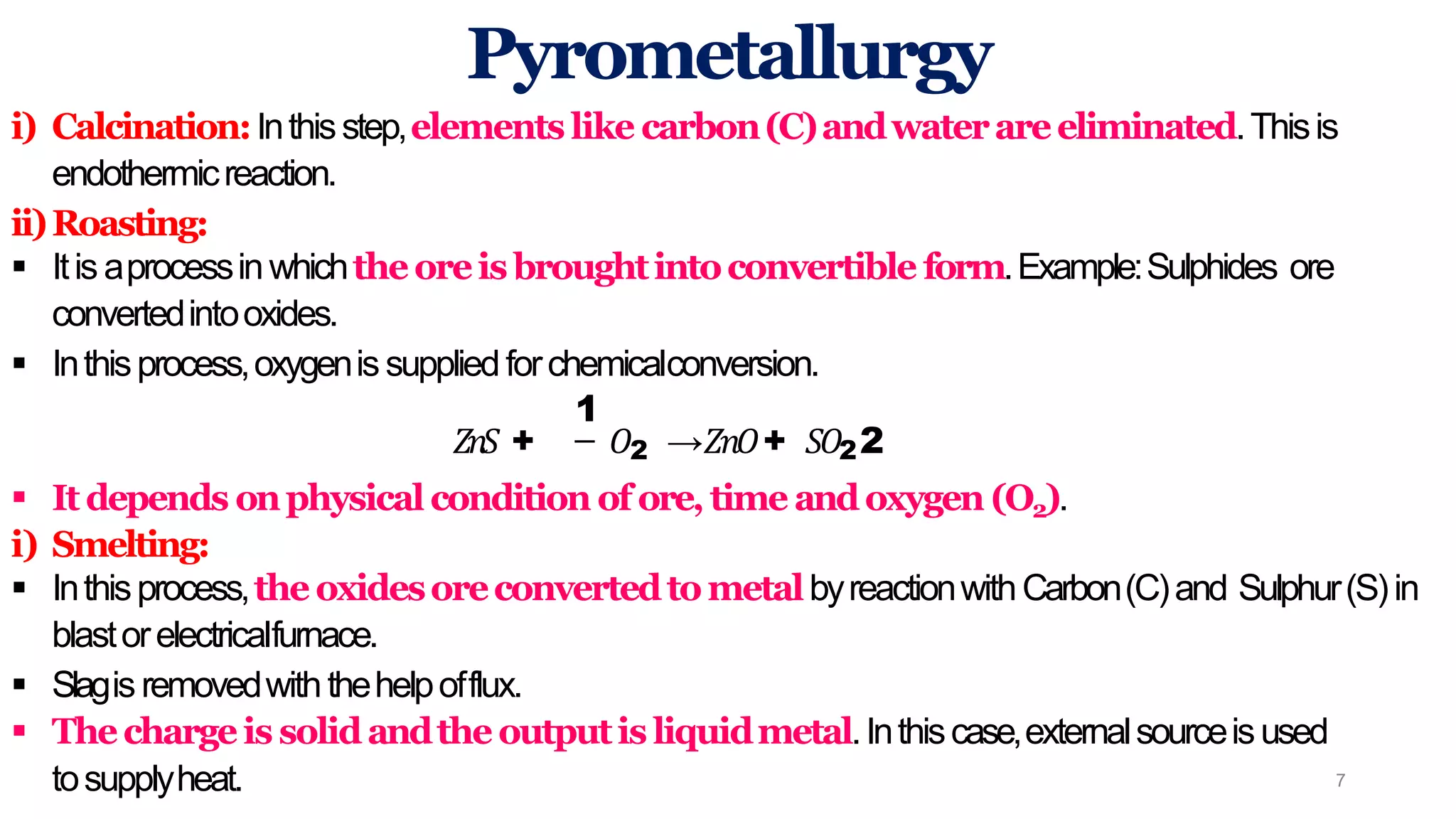 overview of metallurgy | PPT