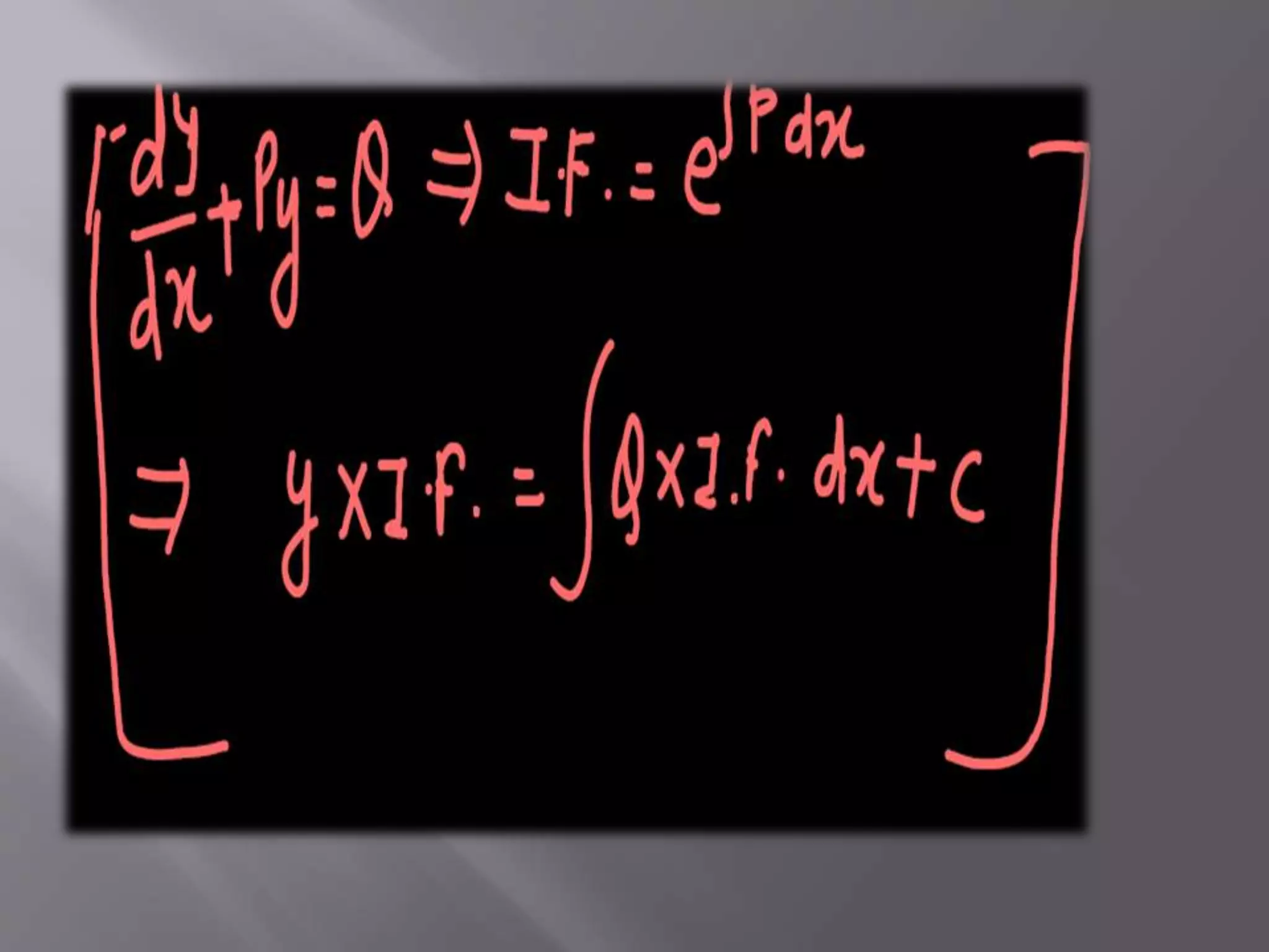 Linear Differential Equation Of Second Order Ppt