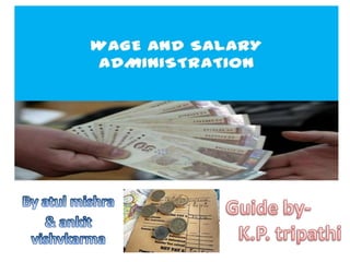 wage and salary administration | PPT