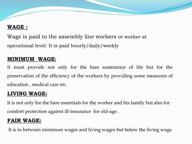Ppt of wage policy | PPT