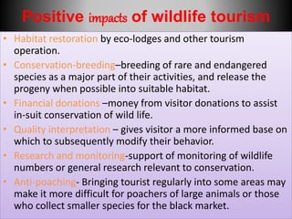 case study on wild life tourism | PPTX
