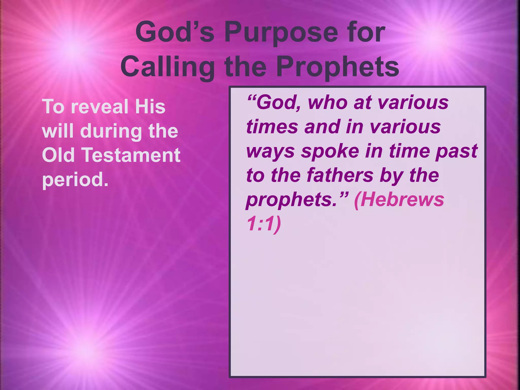 Ppt old testament survey | PPTX