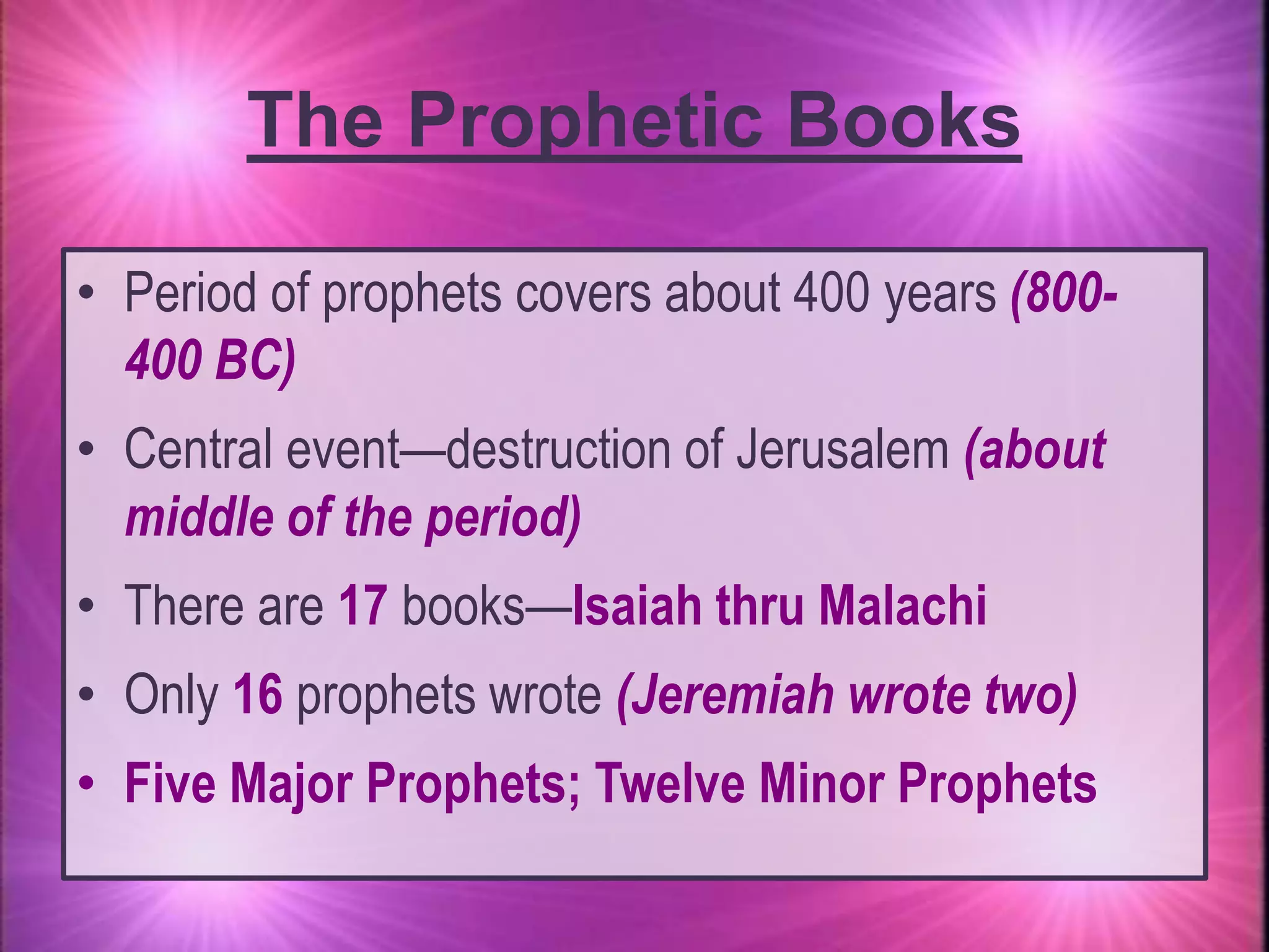 Ppt old testament survey | PPTX