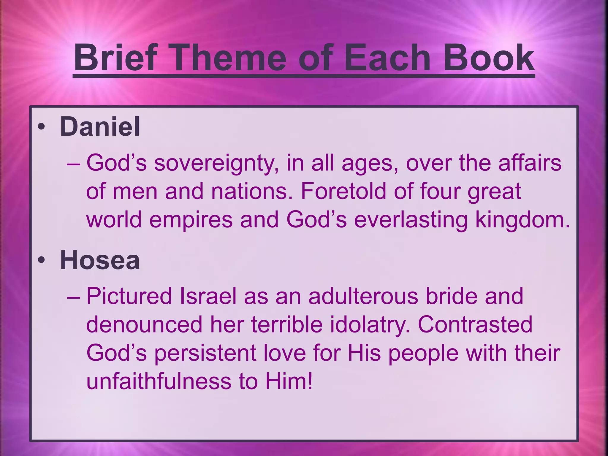 Ppt old testament survey | PPTX