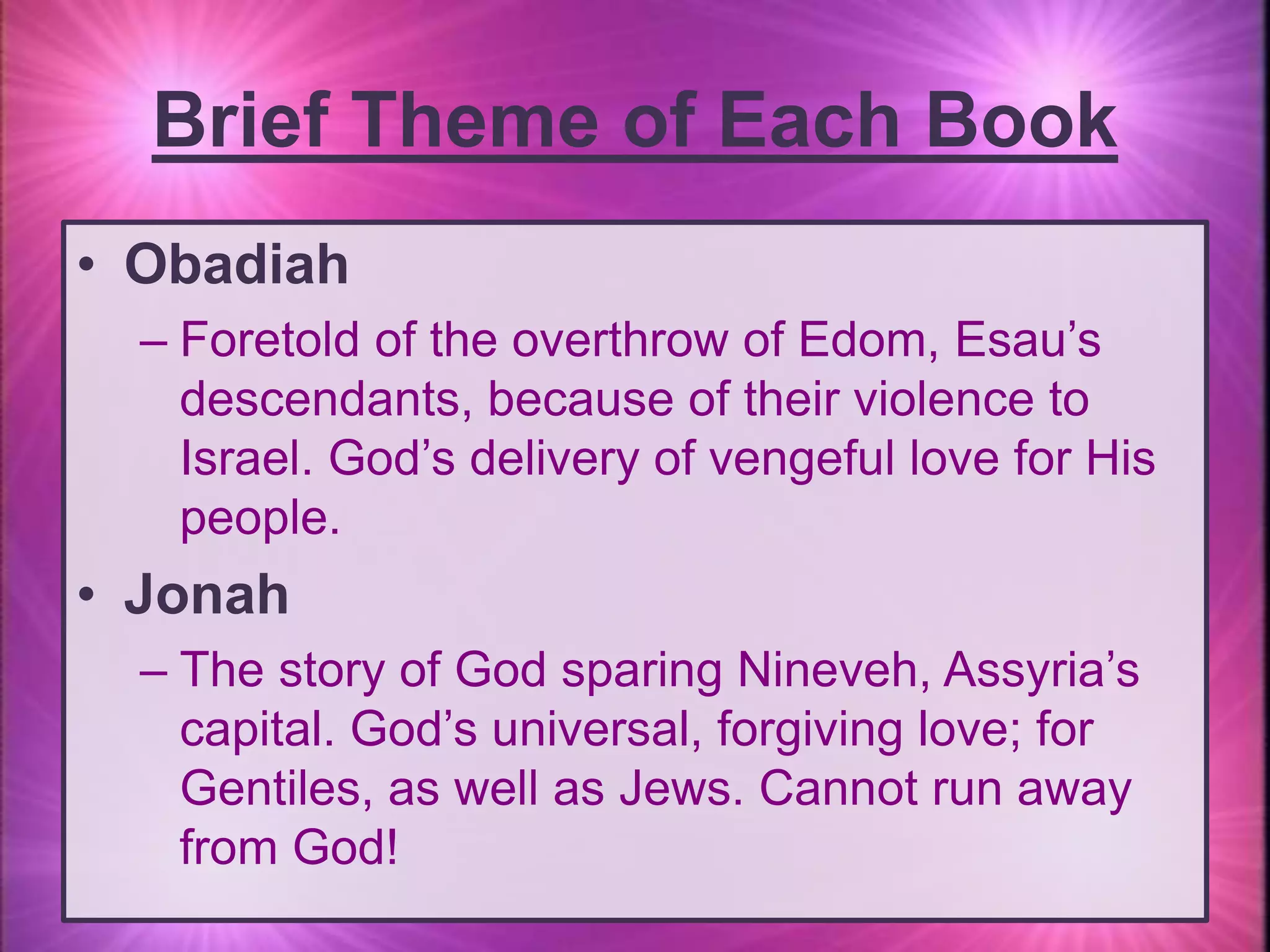 Ppt old testament survey | PPTX