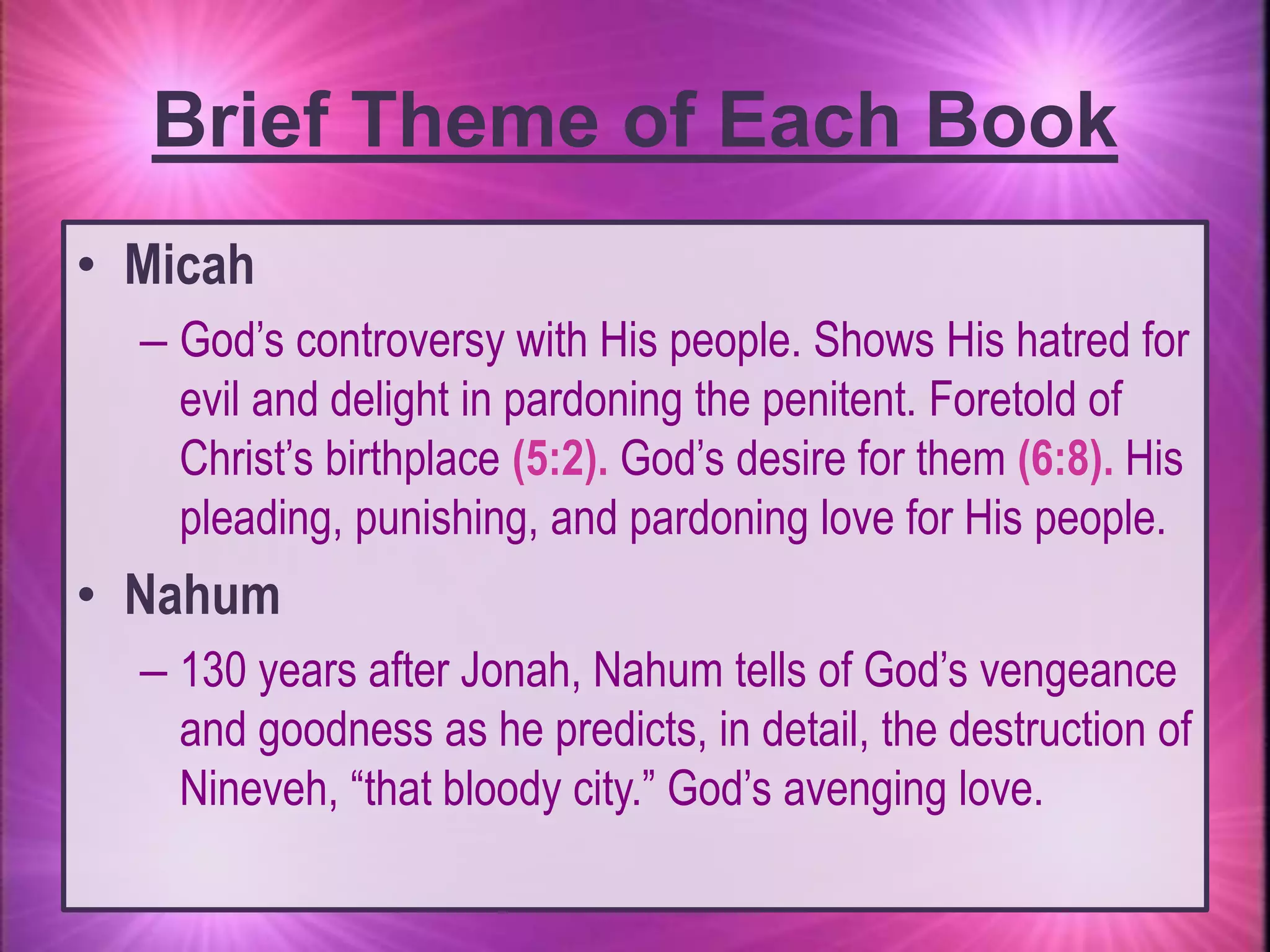 Ppt old testament survey | PPTX