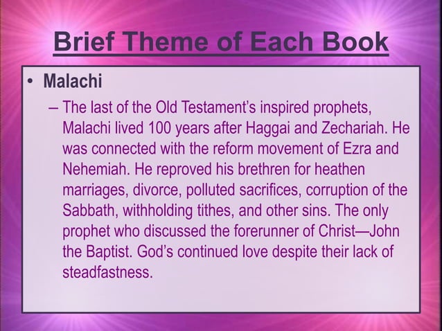 Ppt old testament survey | PPTX | Christianity | Religion & Spirituality