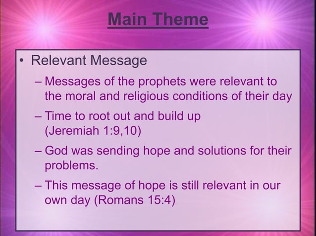 Ppt old testament survey | PPTX | Christianity | Religion & Spirituality