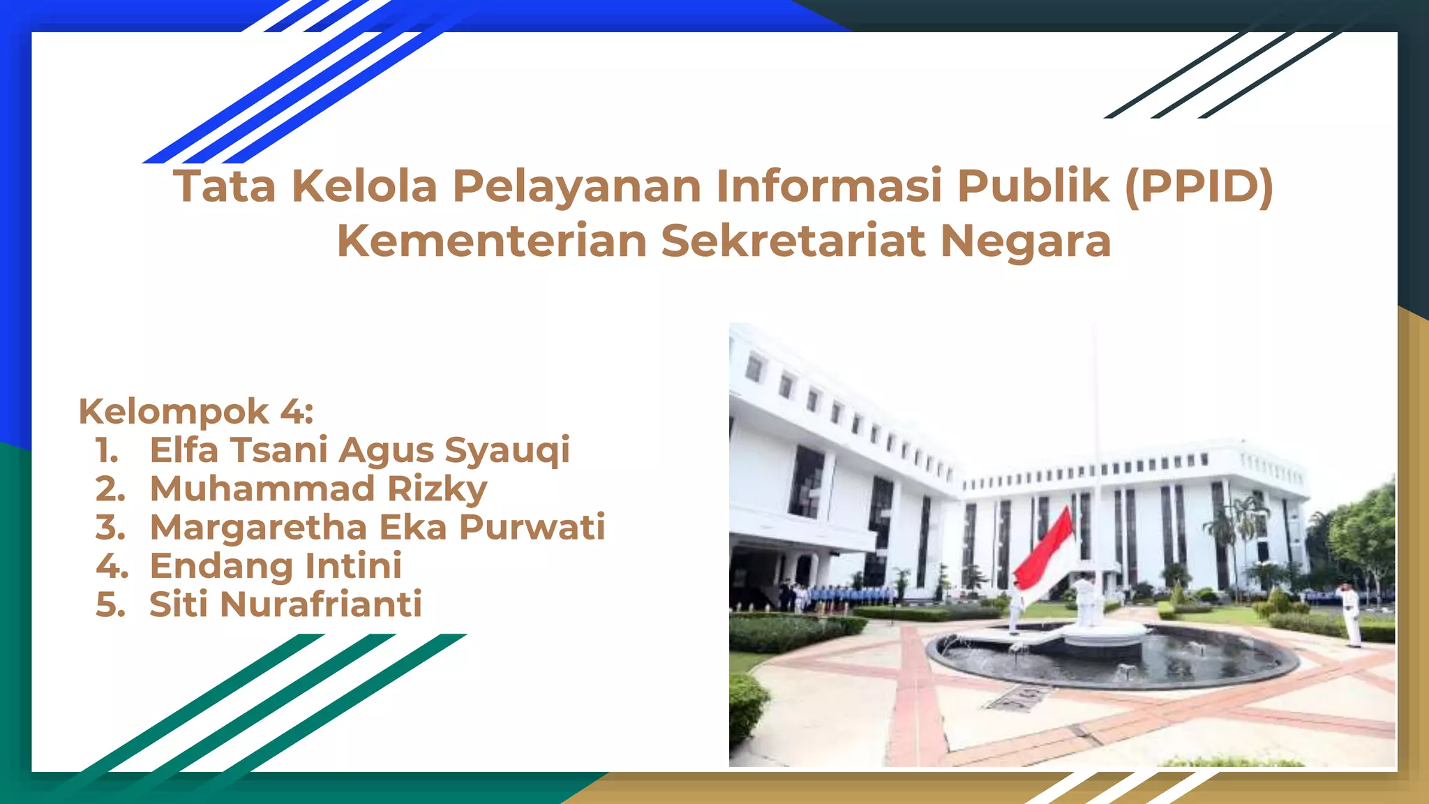 Tata kelola pelayanan informasi publik (ppid) Contoh data di ...