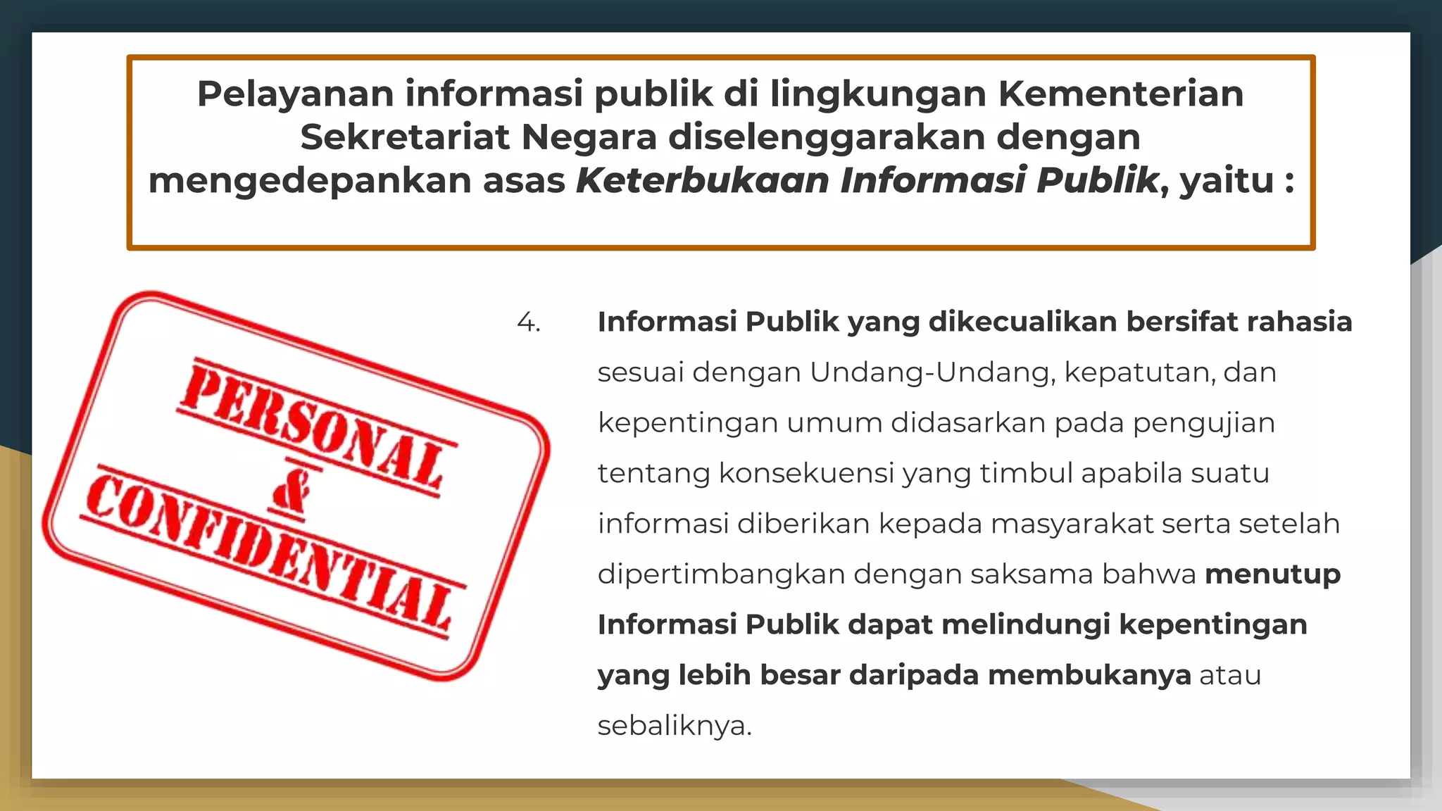 Tata kelola pelayanan informasi publik (ppid) Contoh data di ...
