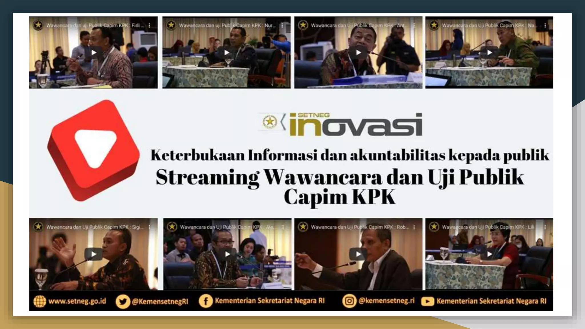 Tata kelola pelayanan informasi publik (ppid) Contoh data di ...