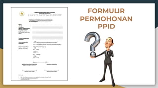 Tata kelola pelayanan informasi publik (ppid) Contoh data di ...