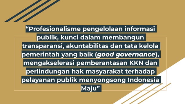Tata kelola pelayanan informasi publik (ppid) Contoh data di ...