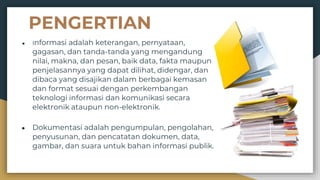 Tata kelola pelayanan informasi publik (ppid) Contoh data di ...