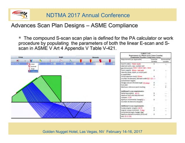 Advances in Phased Array Weld Inspection Scan Plan Designs.pdf | Chemistry | Science