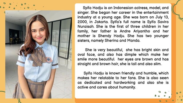 Powerpoint Descriptive Text Kelas VII Kurikulum Merdeka | PDF