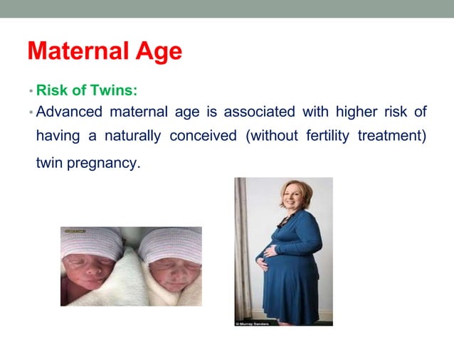 PPT ON -Unit II-Maternal, Prenatal factors influences on Genetic ...