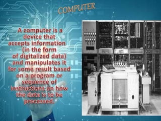 Ppt on 3rd generation computers | PPTX
