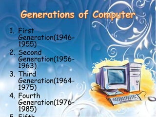 Ppt on 3rd generation computers | PPTX
