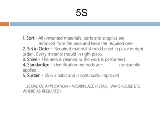 Ppt on 5 s | PPT