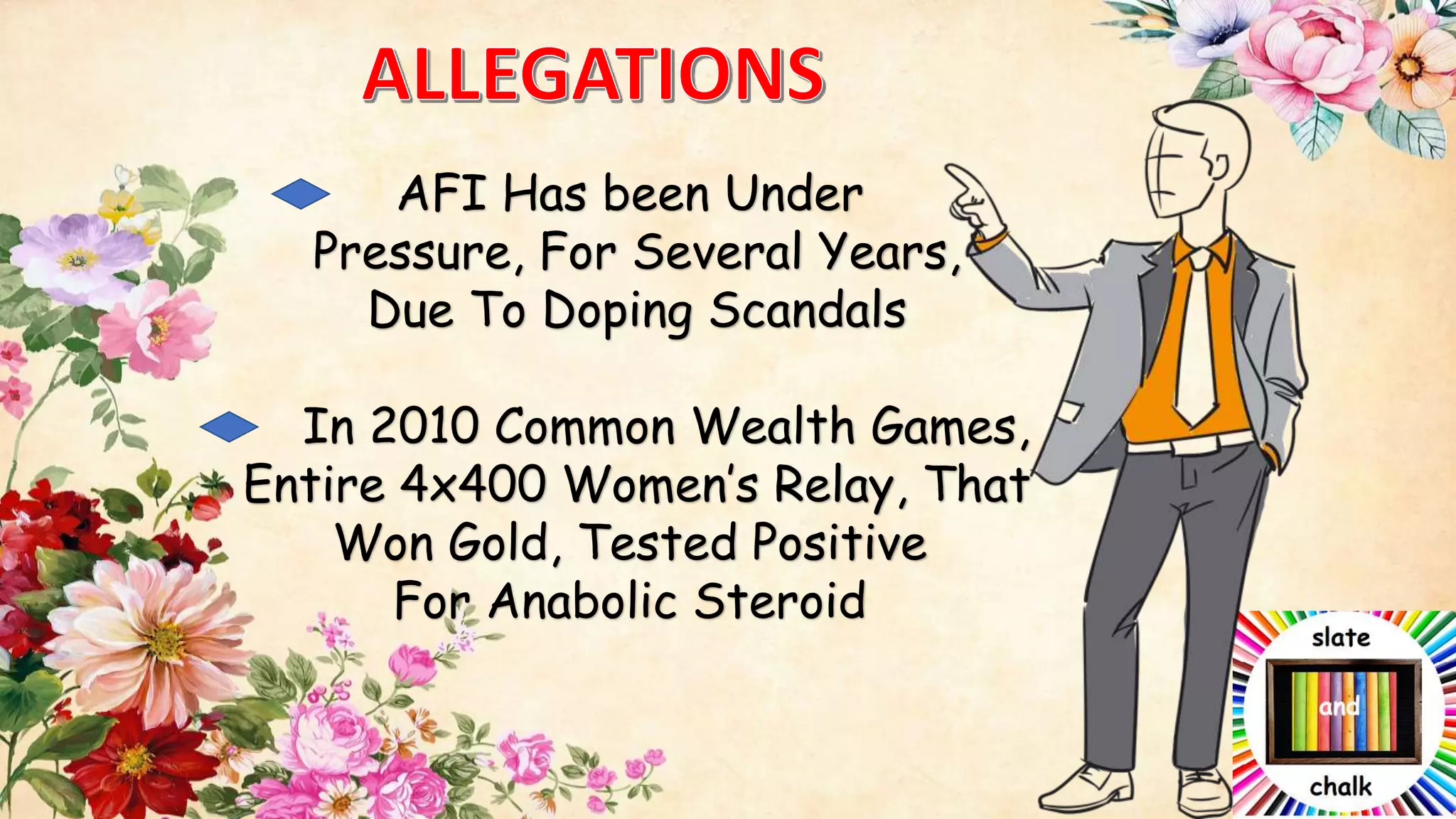 PPT ON AAFI || PPT ON AMATEUR ATHLETIC FEDERATION OF INDIA || IMPORTANT ...
