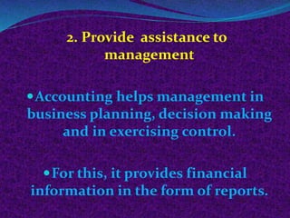 PPT ON INTRODUCTION TO ACCOUNTING - 1 | PPTX