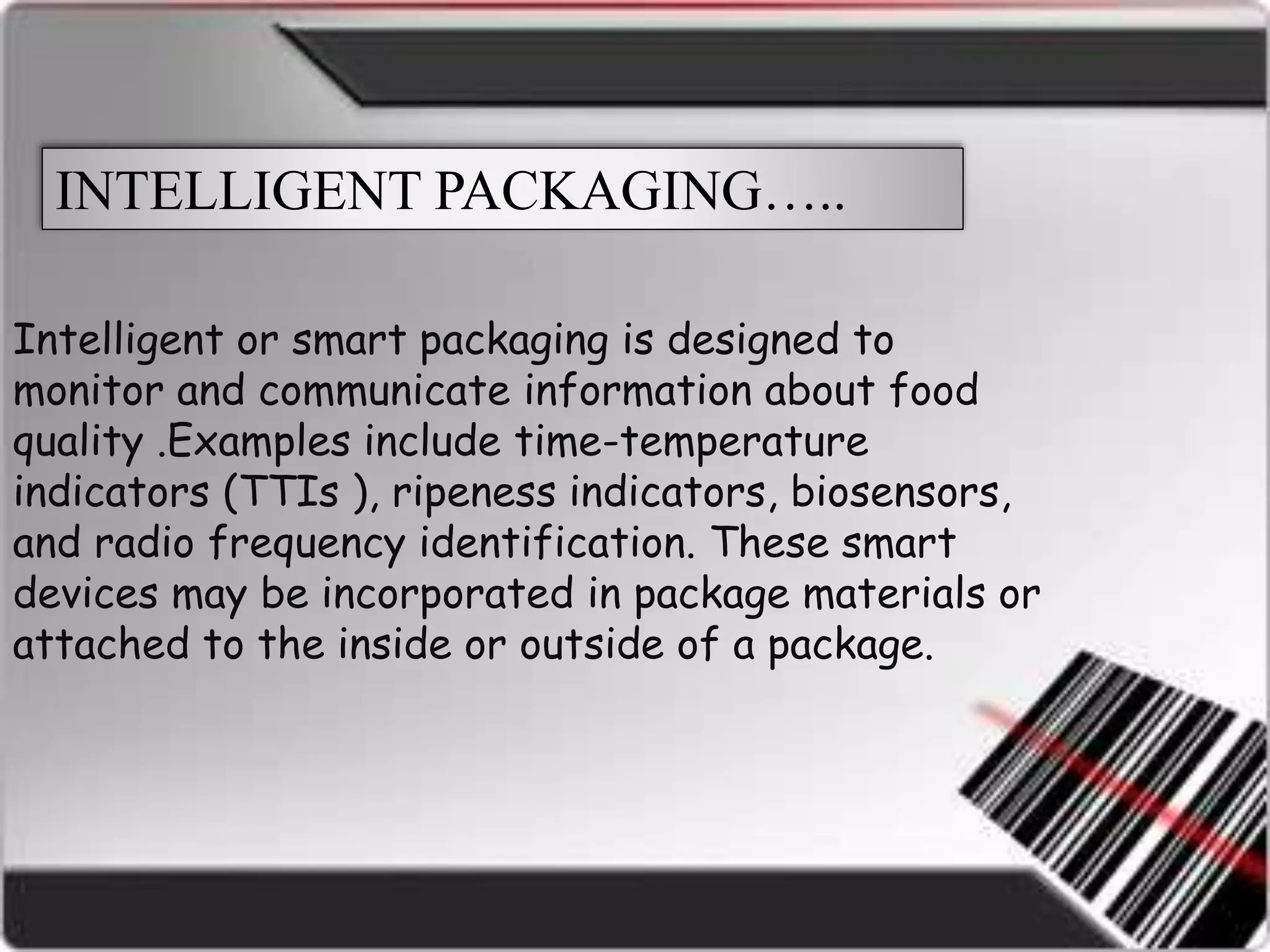 Ppt on active packaging.......... | PPTX