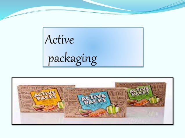 Ppt on active packaging.......... | PPTX
