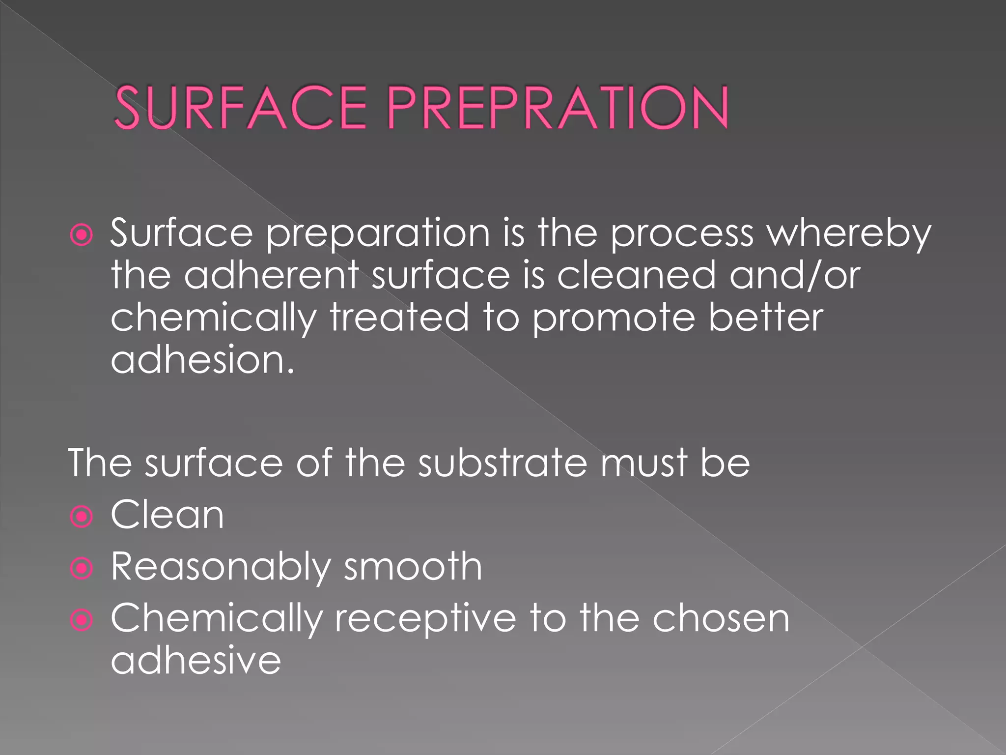 Ppt on Adhesives | PDF