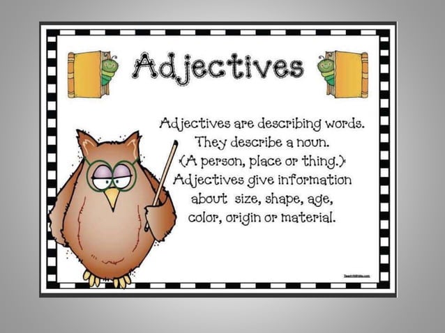 Adjectives | PPTX