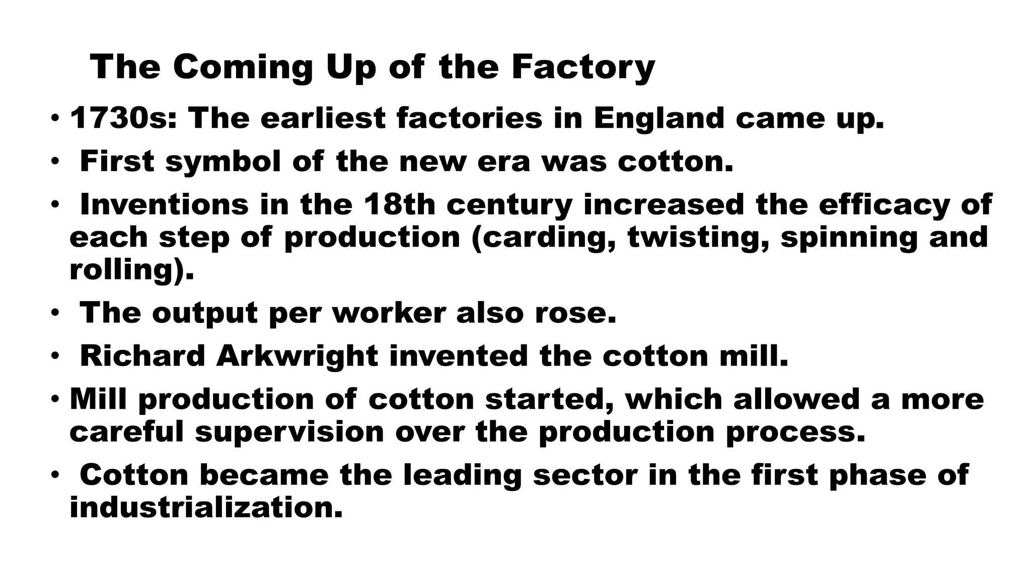 Age of Industrialization - Grade 10 | PPTX
