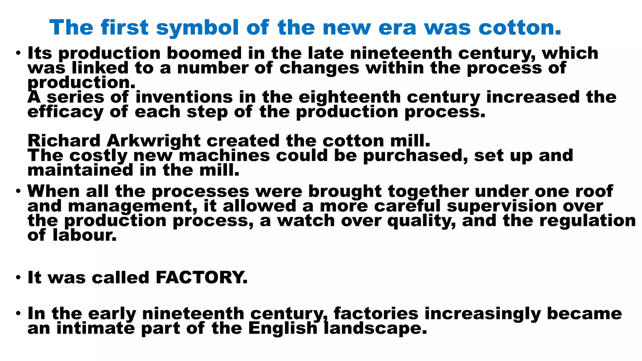Age of Industrialization - Grade 10 | PPTX