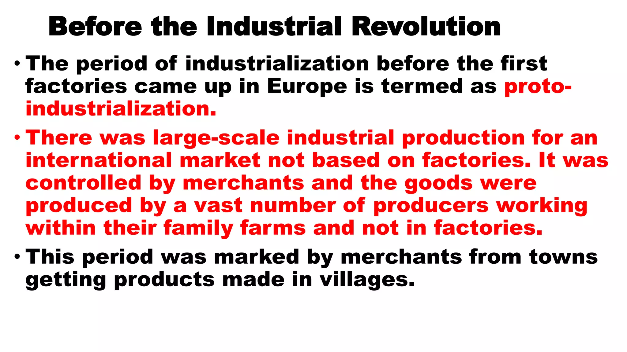 Age of Industrialization - Grade 10 | PPTX