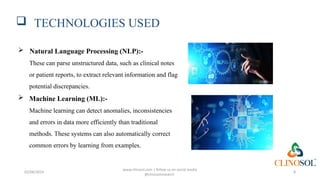 AI for Data Quality Assurance in Clinical | PPTX