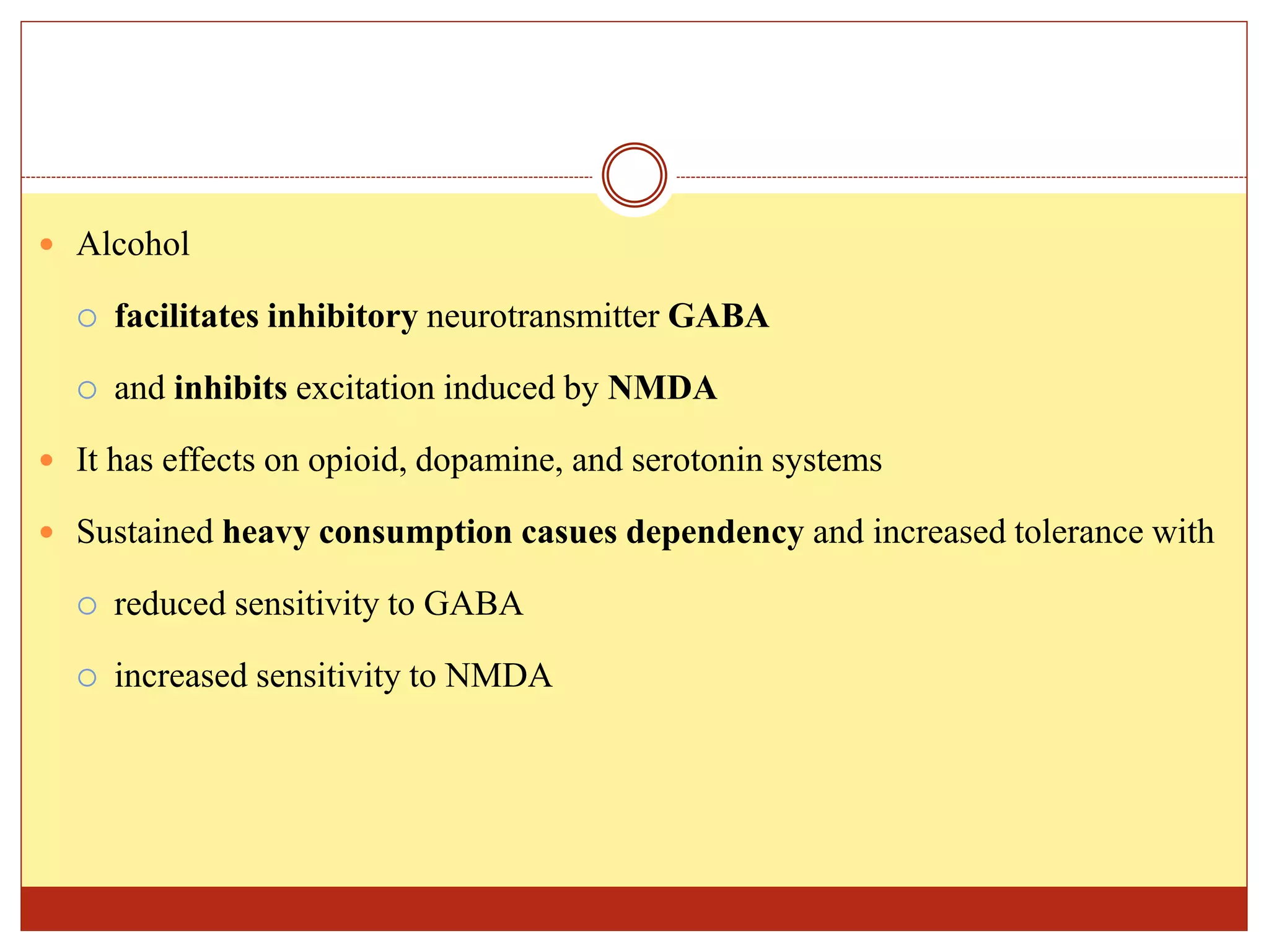 Ppt on alcohol in neurology | PPTX