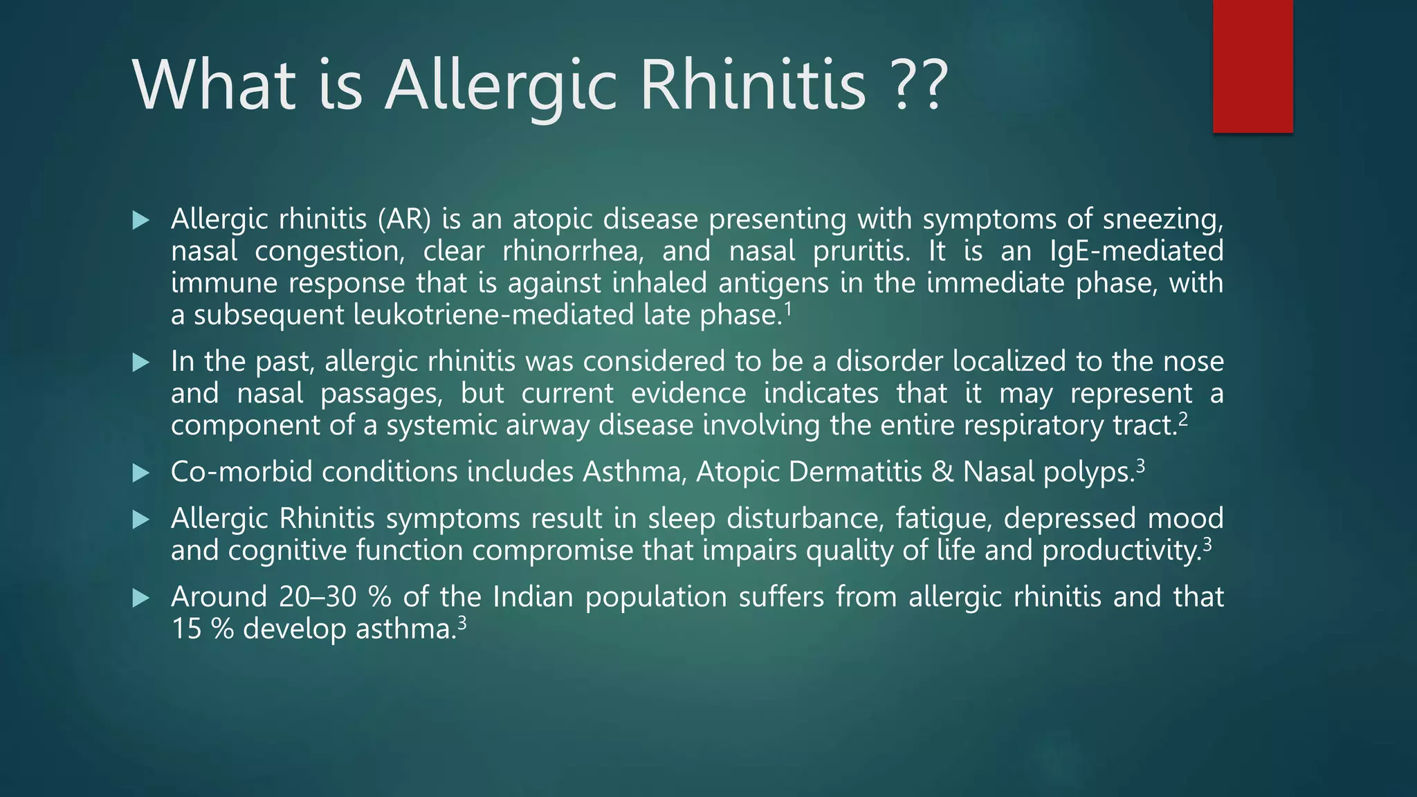 PPT on Allergic Rhinitis.pptx