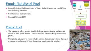 Alternative Fuels for Automobile | PPTX