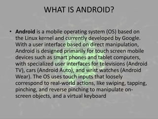 Ppt on android | PPTX