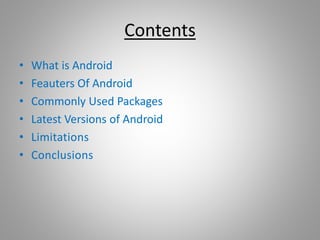 Ppt on android | PPT