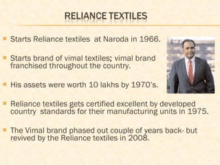 dhirubhai ambani | PPT