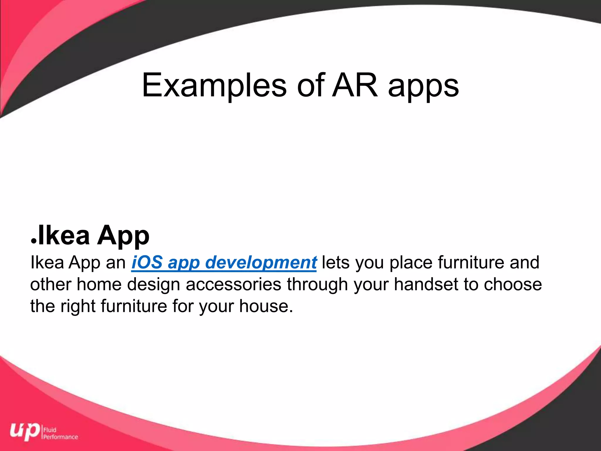AR mobile app development | PPTX