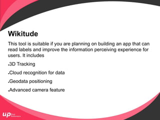 AR mobile app development | PPTX | Augmented Reality | Technology ...