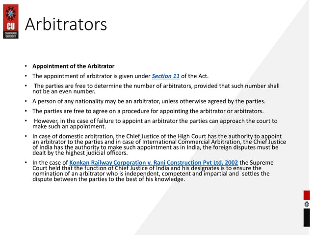 PPT on Arbitration.pptx | Legal Services Industry | Industries